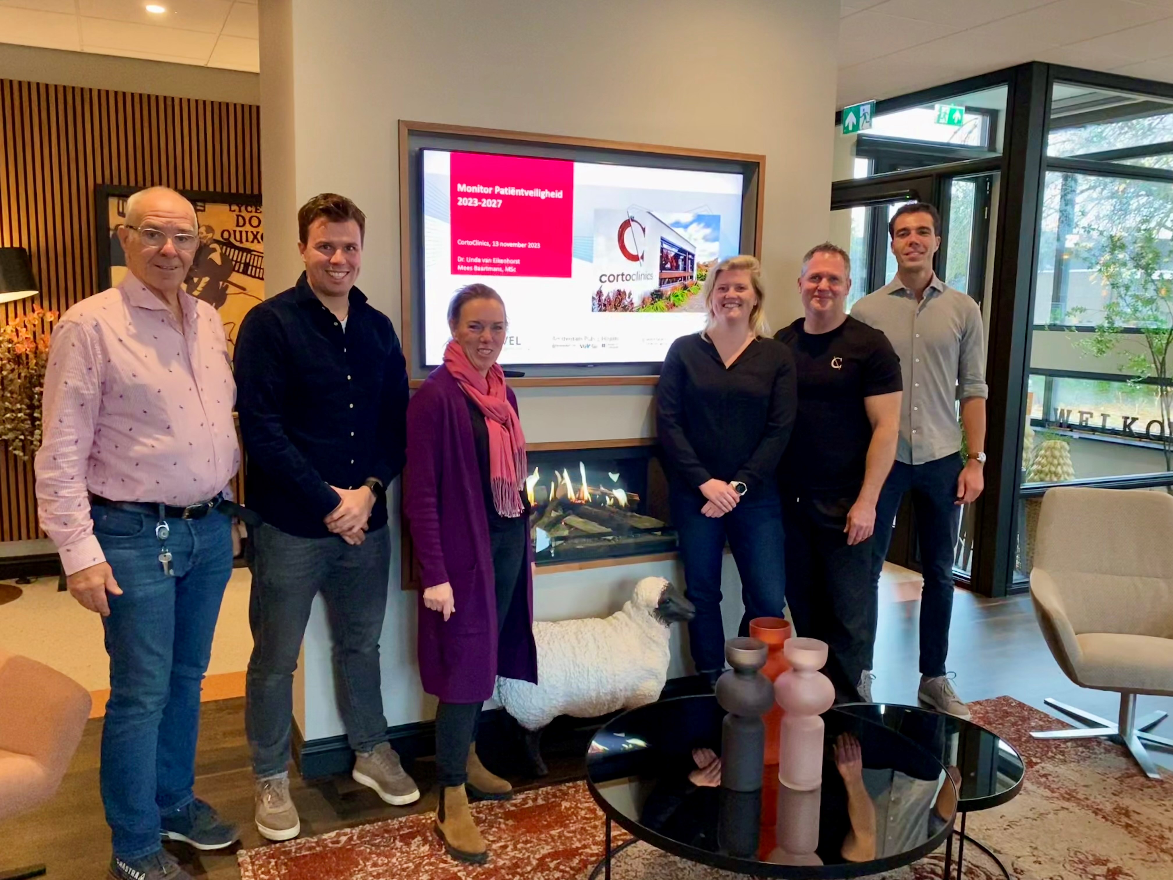 Werkbezoek Nivel aan Cortoclinics | ZKN